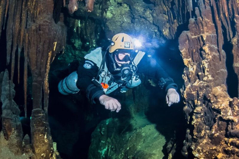 Technical Cave Diver Course in Playa del Carmen | Pluto Dive