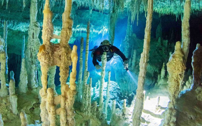 Cave Diving Mexico - Pluto Dive